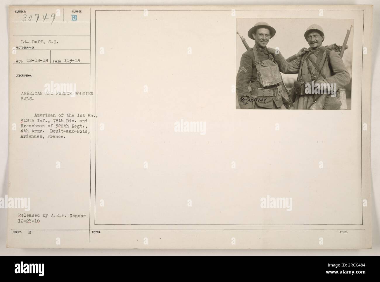 312th infantry regiment hi-res stock photography and images - Alamy