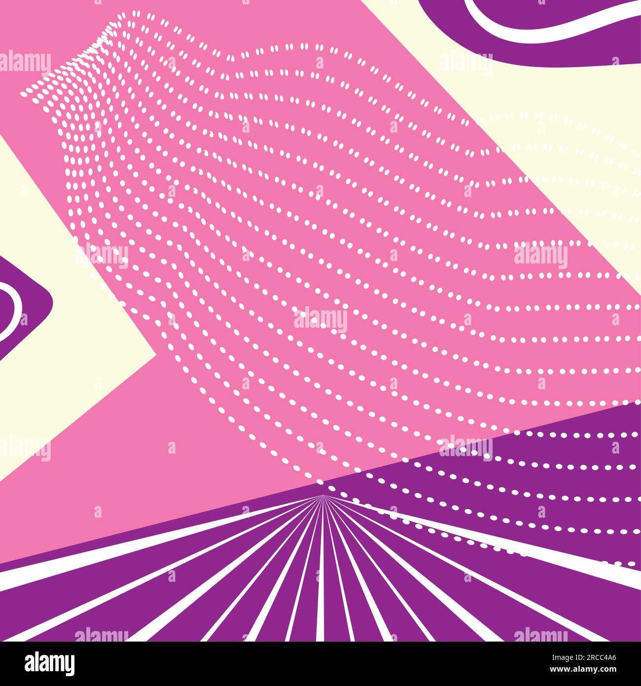 Colored vibrant retro nostalgic background Vector Stock Vector Image ...