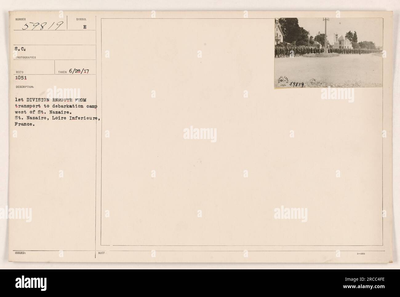 Debarkation camp hi-res stock photography and images - Alamy