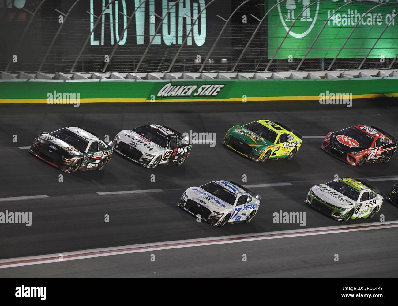 ATLANTA, GA - JULY 09: Brad Keselowski (#6 RFK Racing Castrol Edge Ford ...