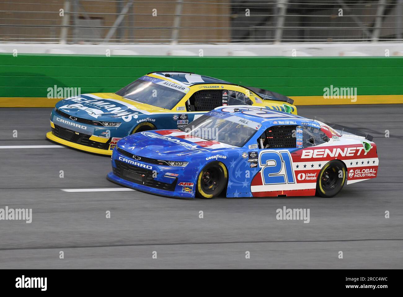 ATLANTA, GA - JULY 08: Austin Hill (#21 Richard Childress Racing ...