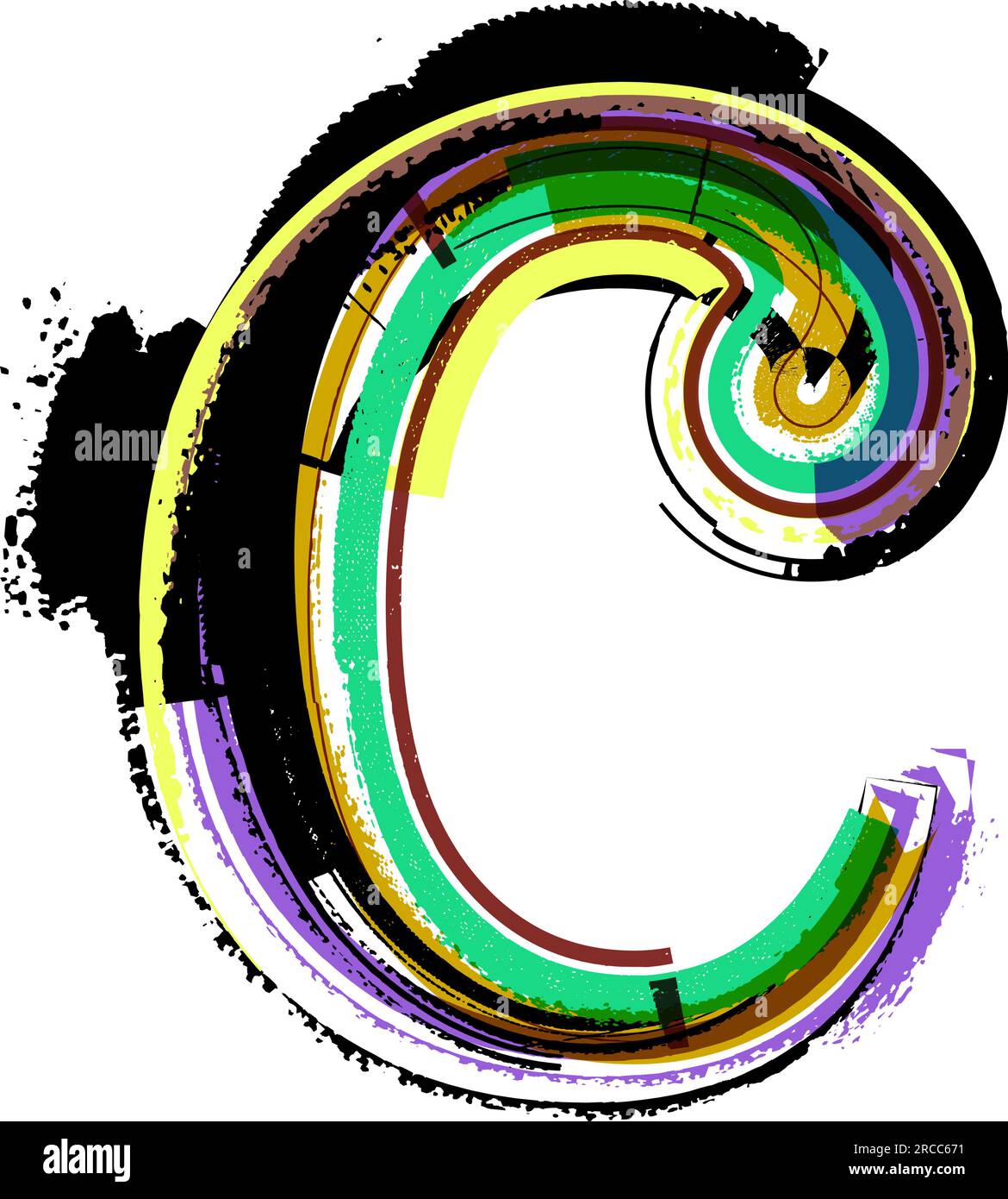 Letter c lowercase Stock Vector Images - Alamy