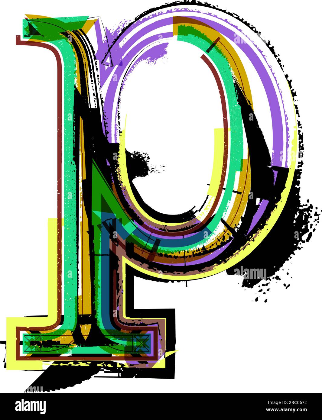 Graffiti Letter R Lowercase