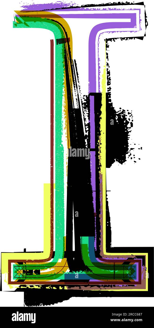 Letter i clipart Cut Out Stock Images & Pictures - Alamy