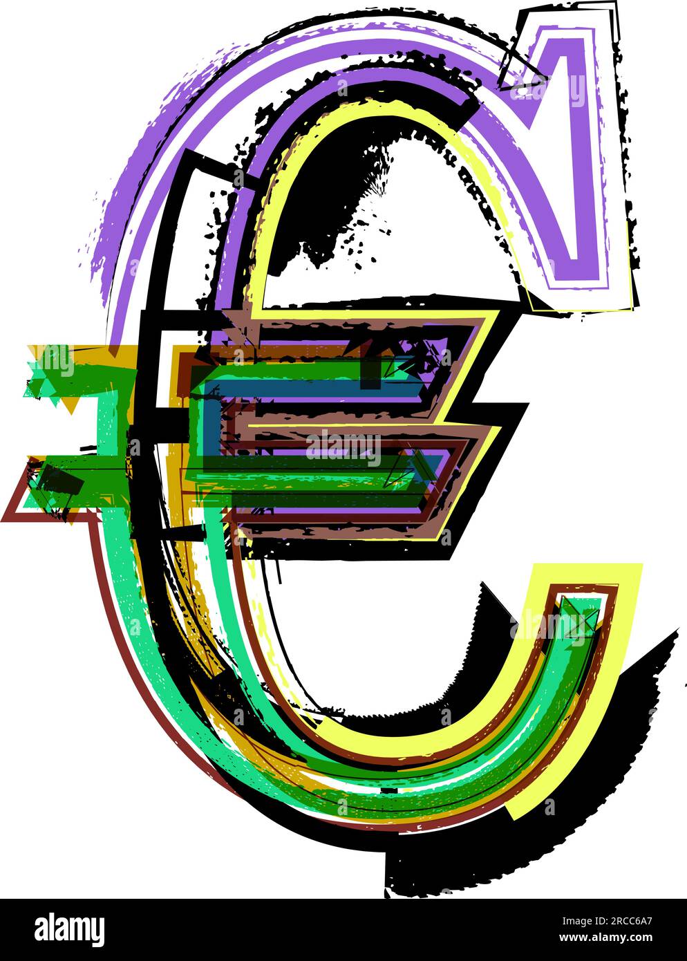 Euro symbols Stock Vector Images - Alamy