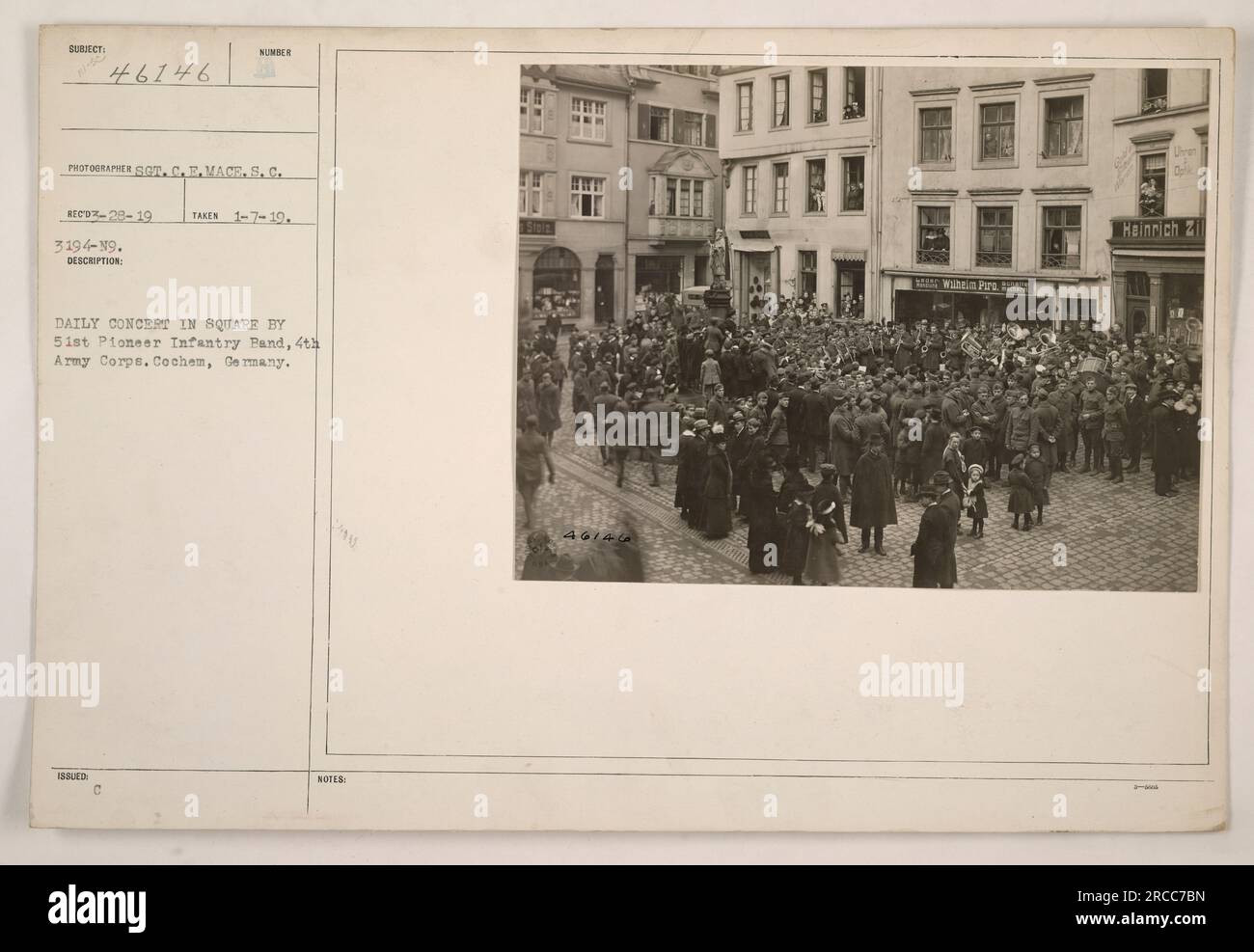 51st pioneer infantry band hi-res stock photography and images - Alamy