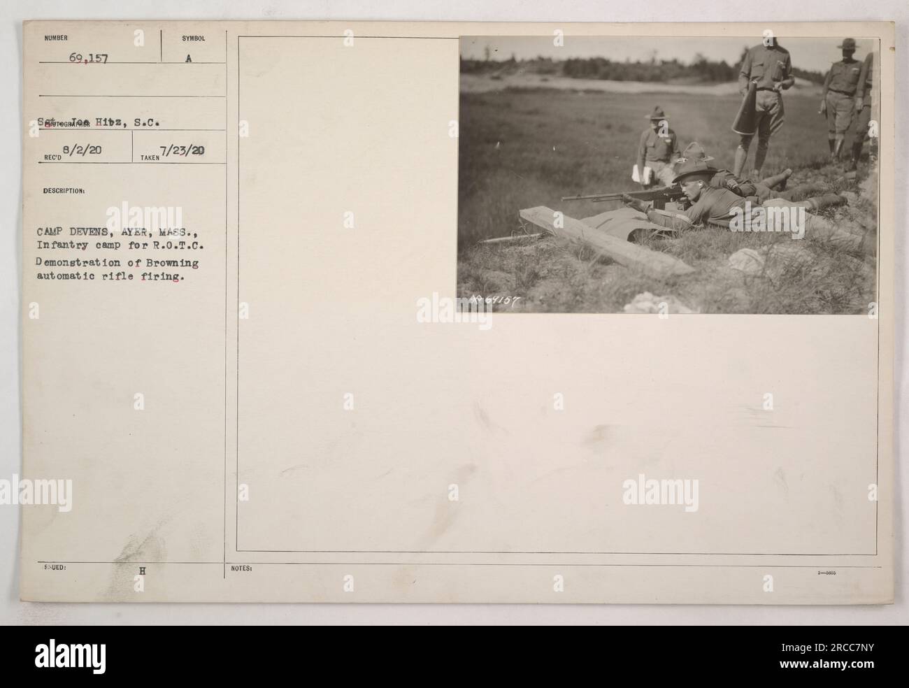 Browning automatic rifle firing hi-res stock photography and images - Alamy