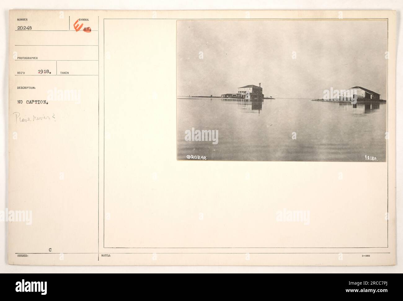 Soldiers crossing the Prave River during World War One. Photograph ...