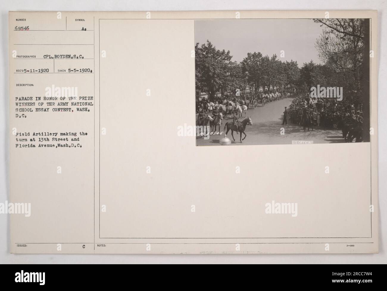 United states army field artillery school hi-res stock photography and ...