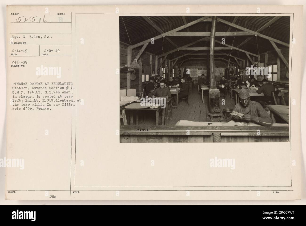 1st lt g t van aken hi-res stock photography and images - Alamy