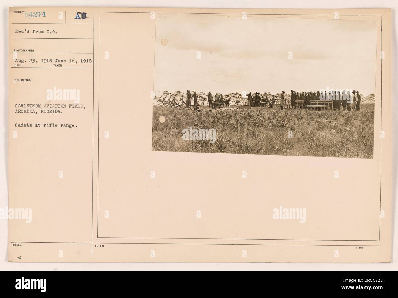 Cadets at Carlstrom Aviation Field in Arcadia, Florida, participating ...