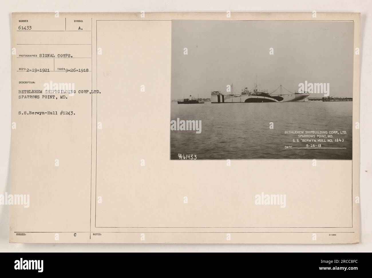 Uss berwyn hi-res stock photography and images - Alamy