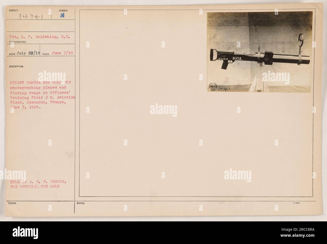 Height camera gun hi-res stock photography and images - Alamy