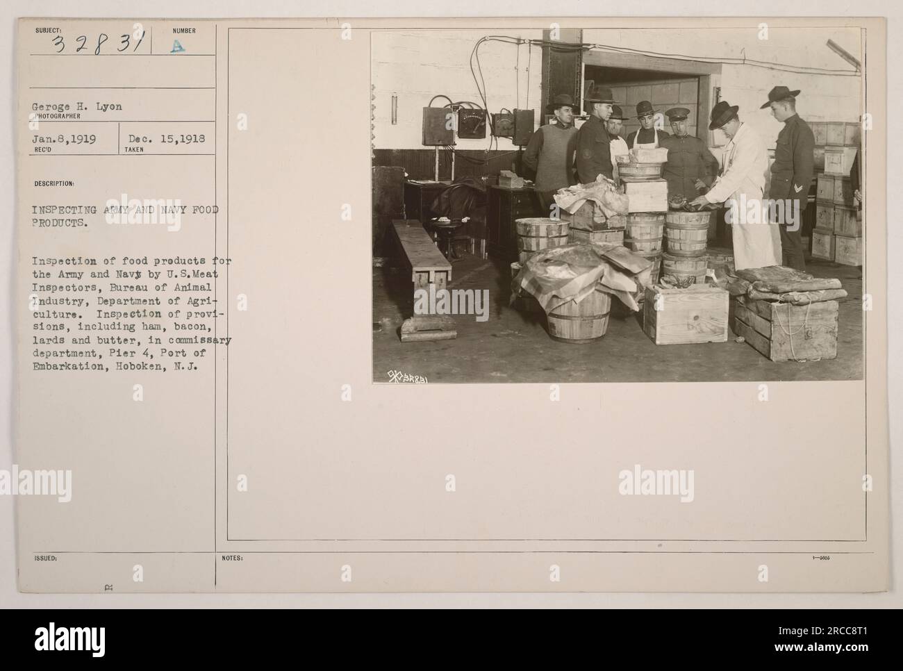 Food provisioning inspection hi-res stock photography and images - Alamy