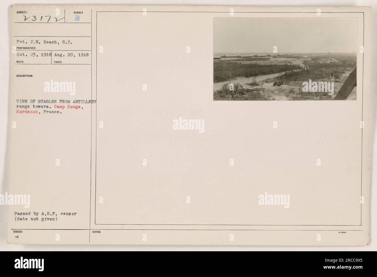 Artillery range towers hi-res stock photography and images - Alamy