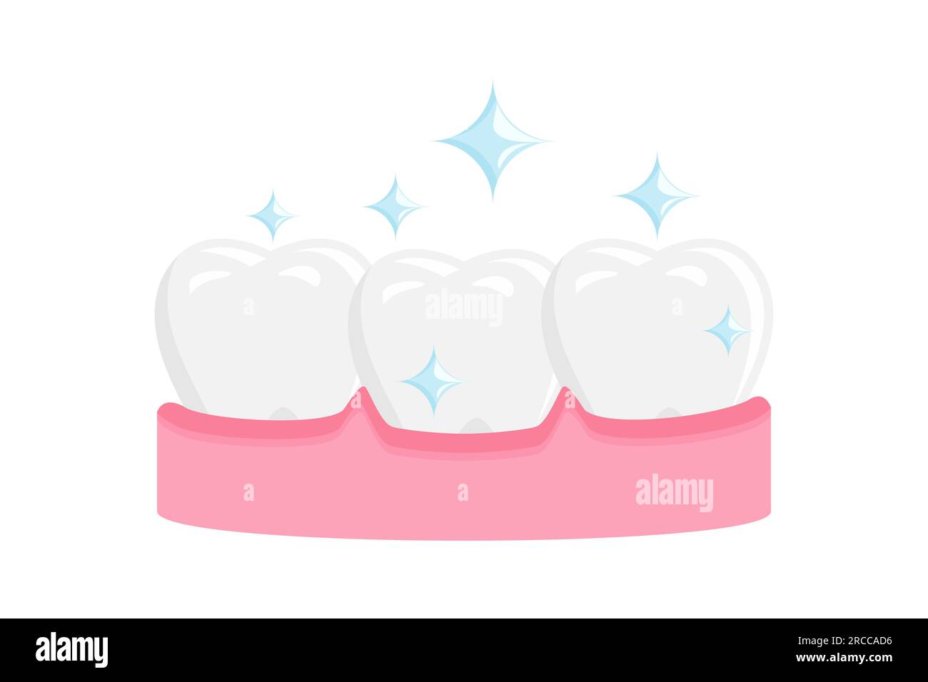 clean and healthy tooth illustration. Tooth care icon sign symbol Stock ...