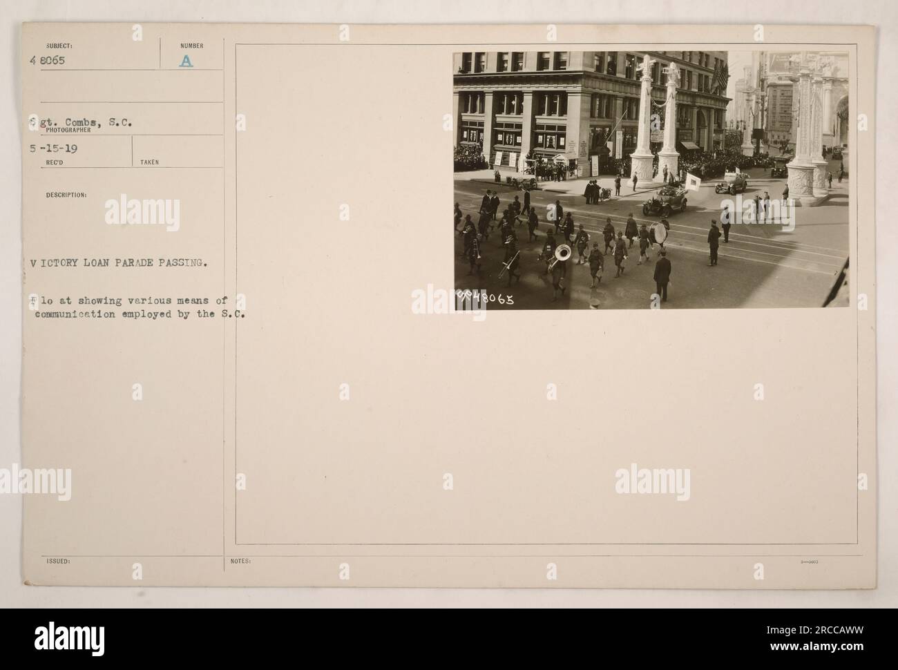 Victory loan parade show hi-res stock photography and images - Alamy