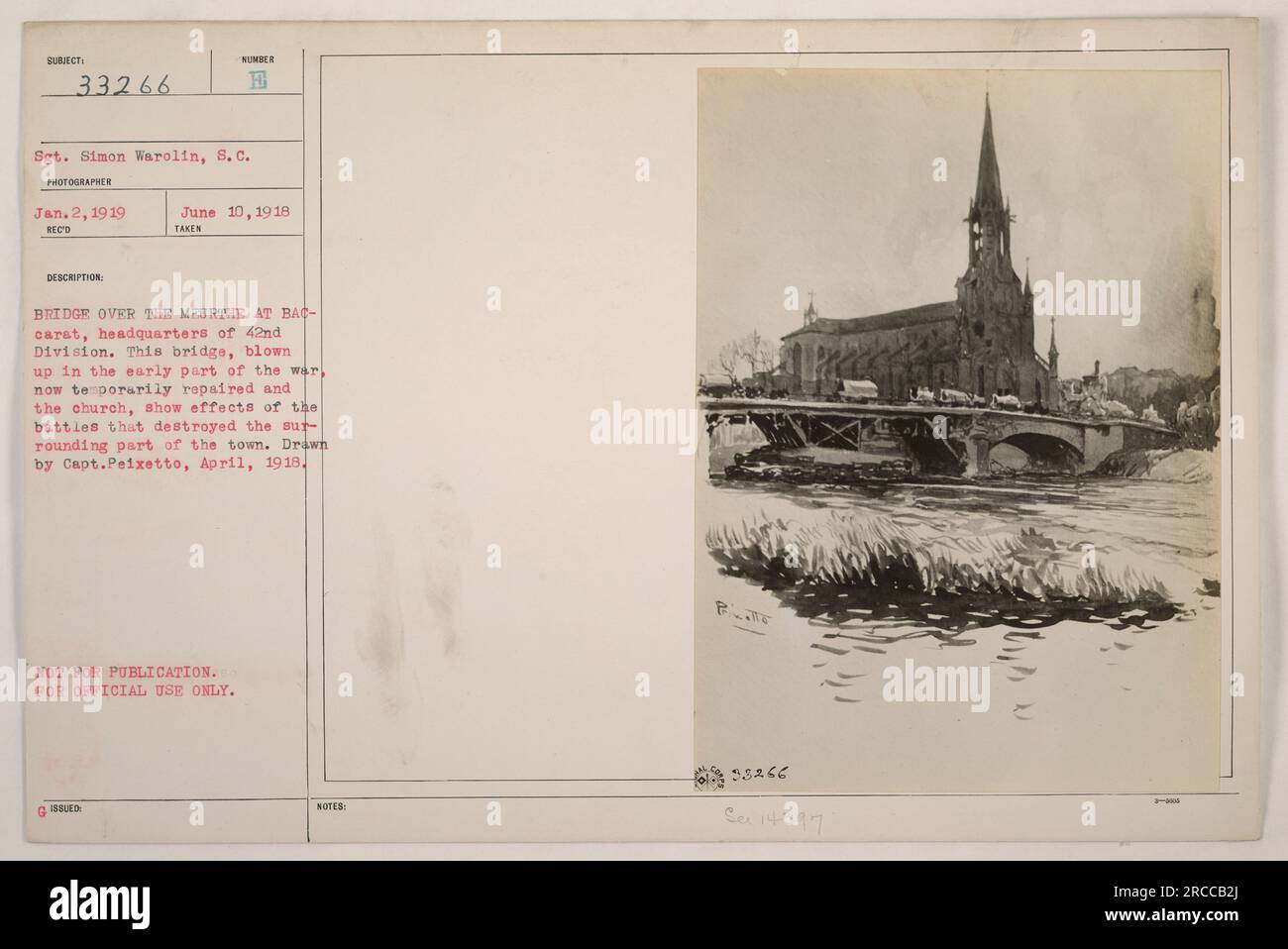 Sgt. Simon Warolin of the Signal Corps took this photograph on January ...