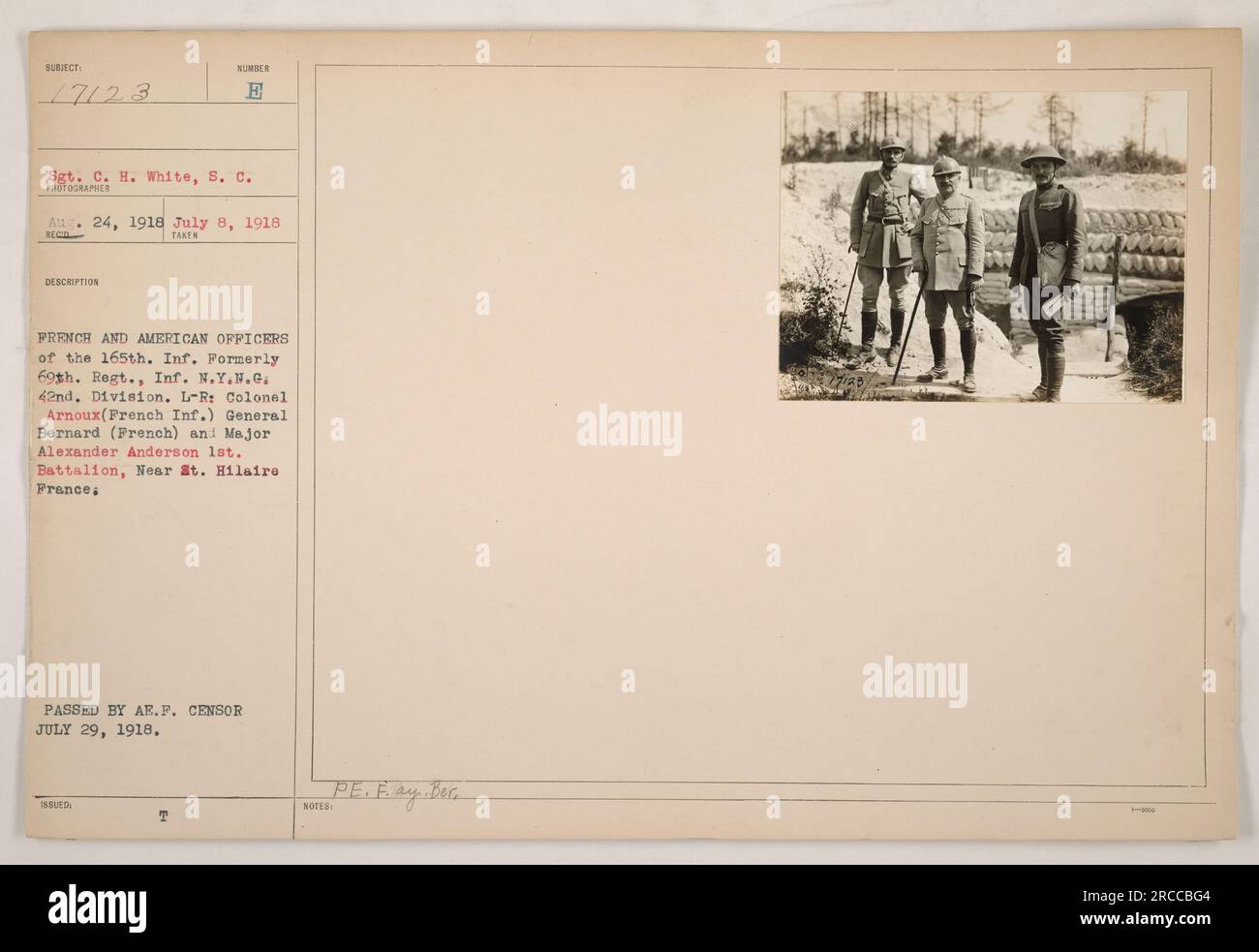 165th infantry regiment hi-res stock photography and images - Alamy