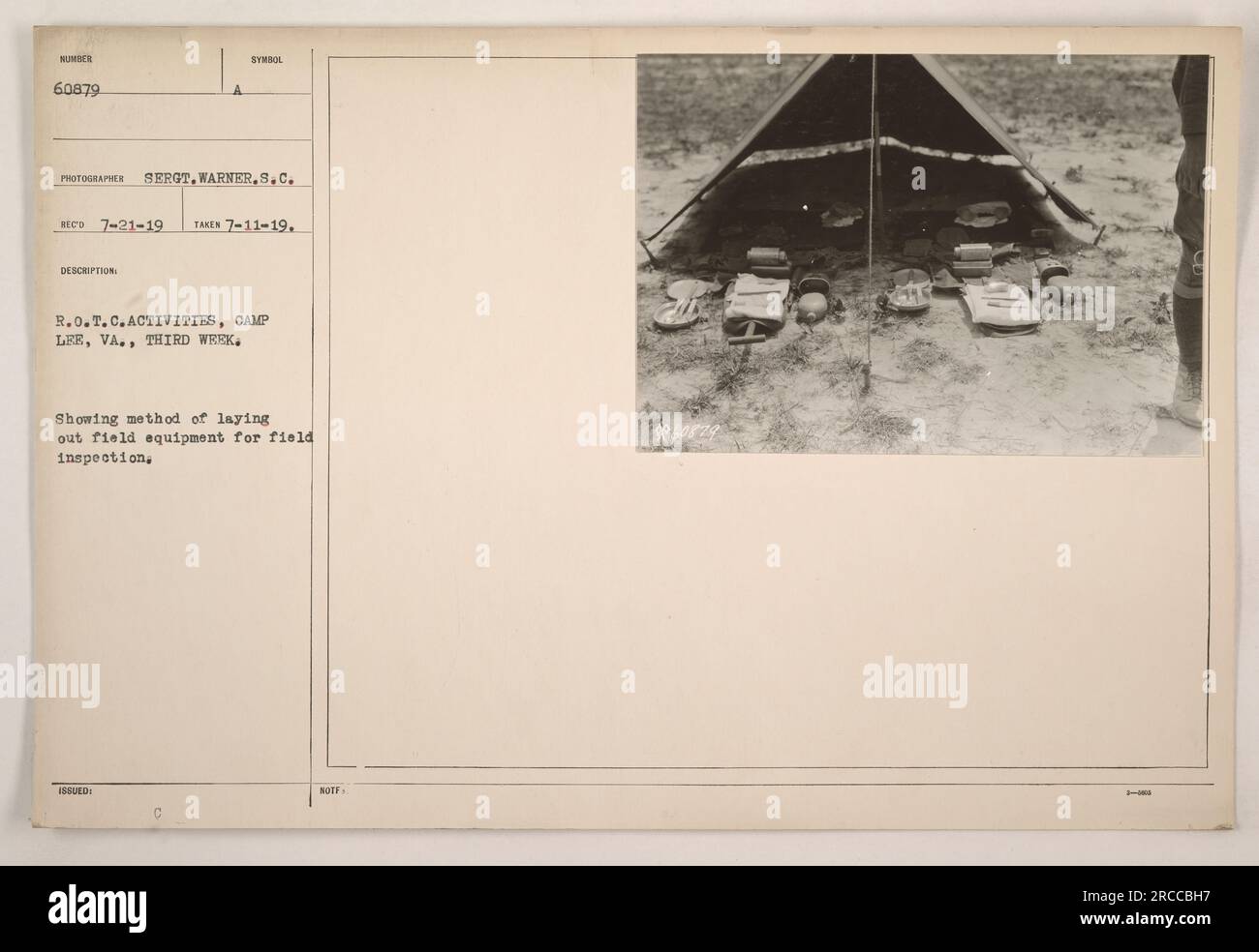 Field inspections in world war one hi-res stock photography and images ...