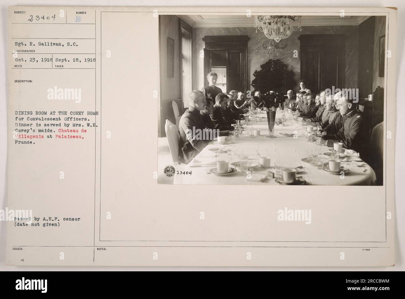 Sgt r gallivan hi-res stock photography and images - Alamy