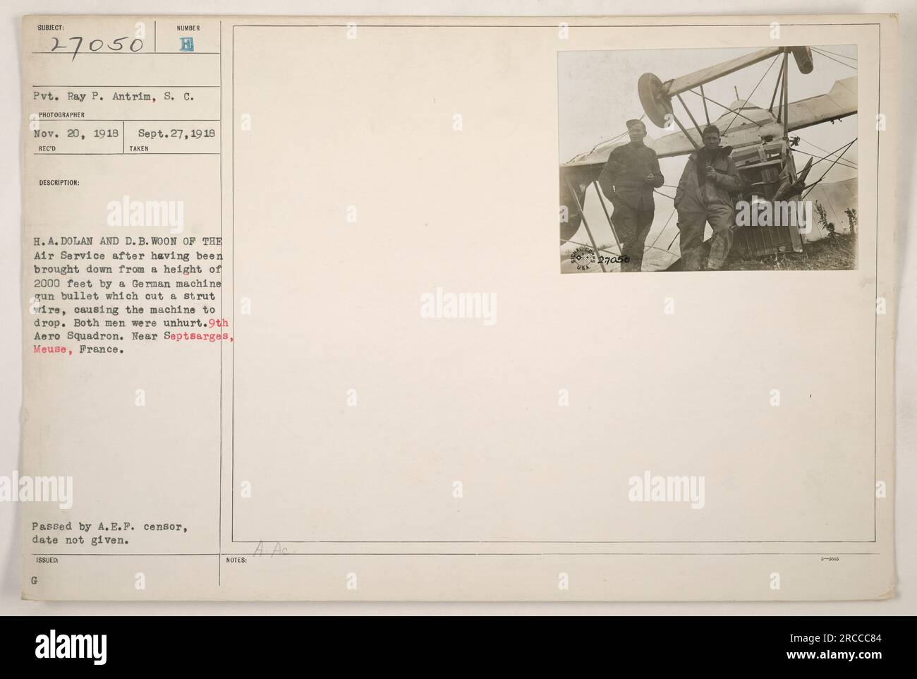 Pvt. Ray P. Antrim and his colleagues G.H.A. Dolan and D.B. Woon of the ...