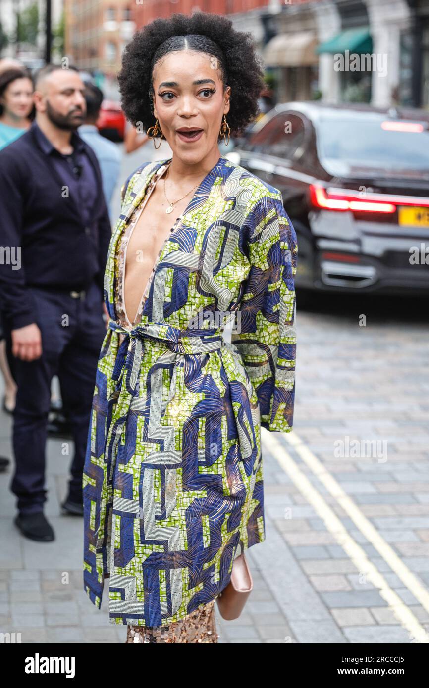 London, UK. 13th July, 2023. Cassie Clare. Models, celebrities and ...