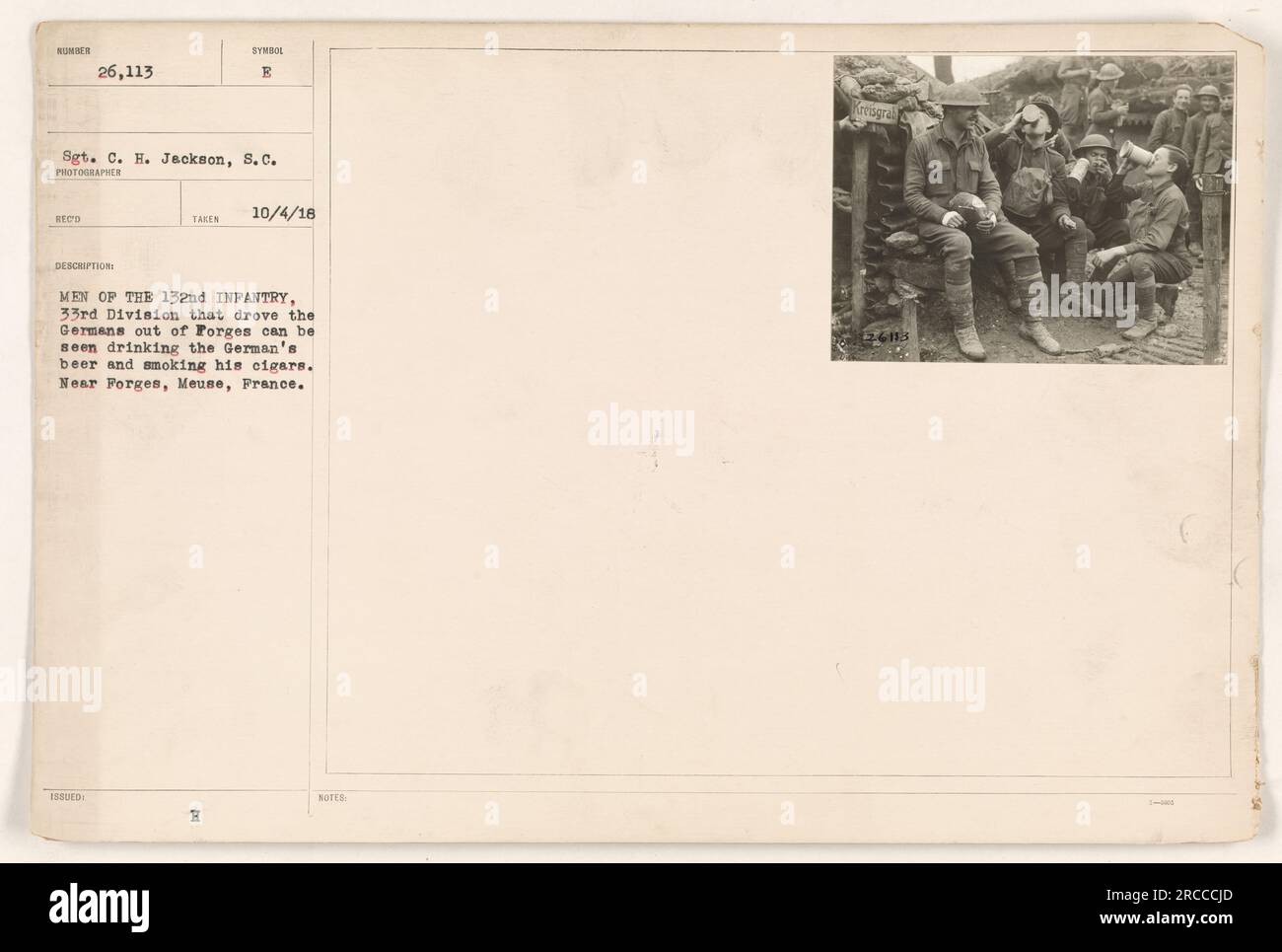 132nd infantry division hi-res stock photography and images - Alamy