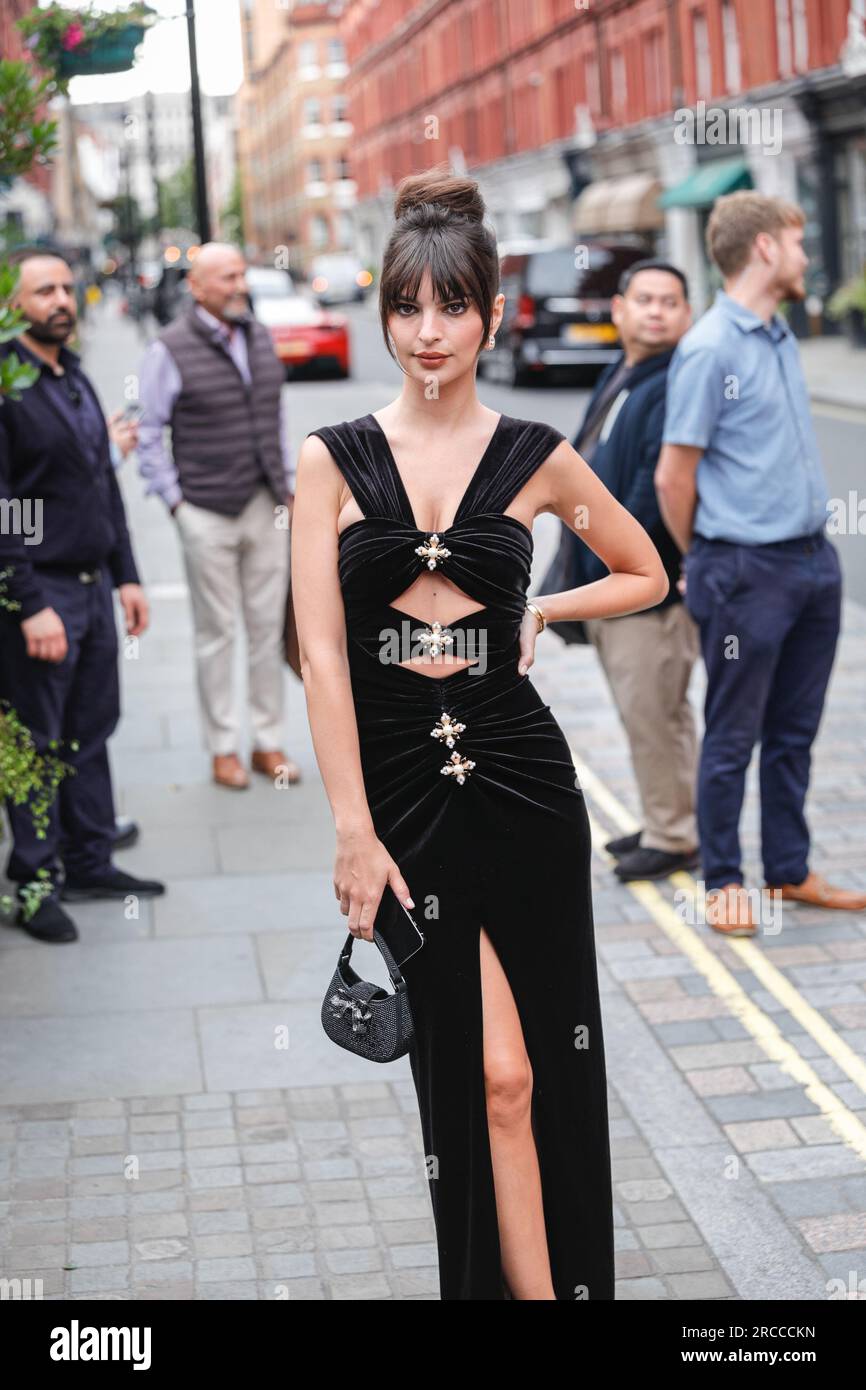 London, UK. 13th July, 2023. Emily Ratajkowski. Models, celebrities and ...