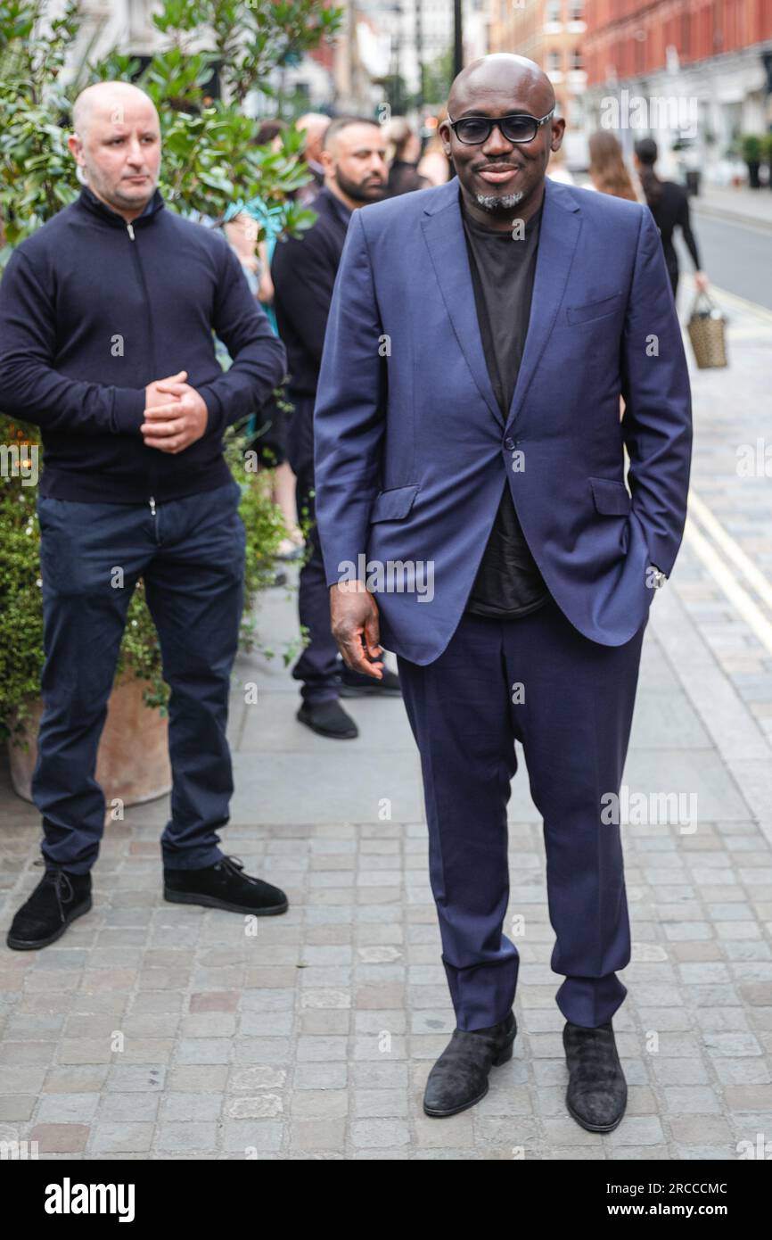 London, UK. 13th July, 2023. Edward Enniful. Models, celebrities and ...