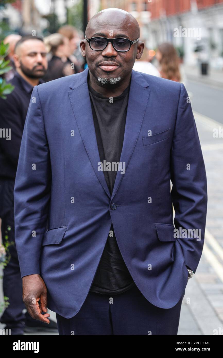 London, UK. 13th July, 2023. Edward Enniful. Models, celebrities and ...