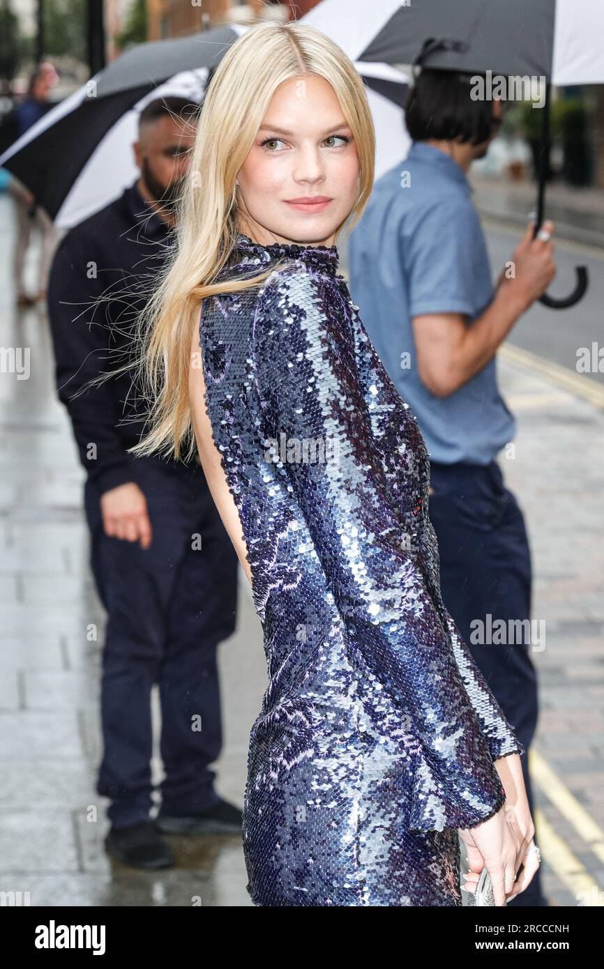 London, UK. 13th July, 2023. Nadine Leopold. Models, celebrities and ...