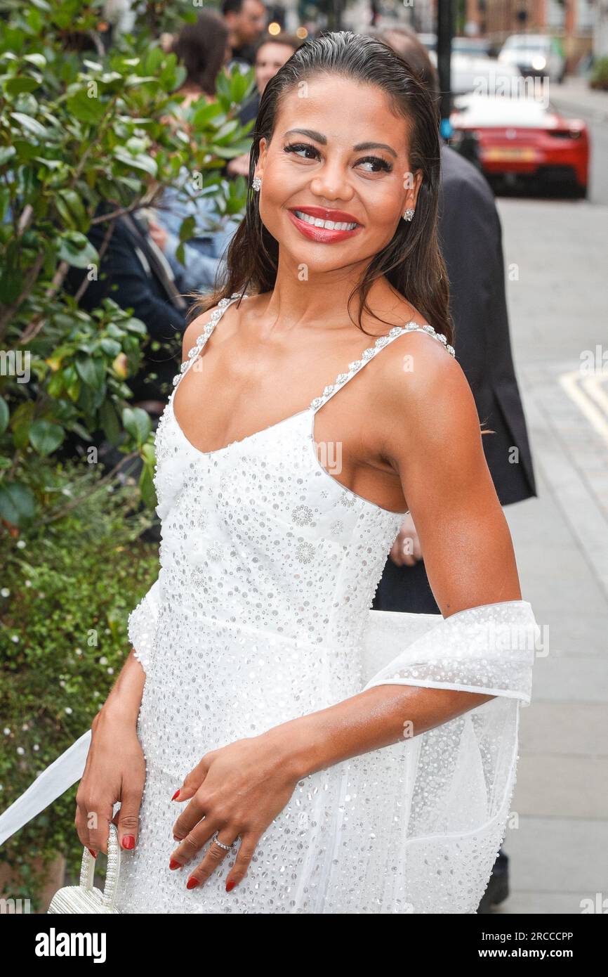 London, UK. 13th July, 2023. Emma Weymouth. Models, celebrities and ...
