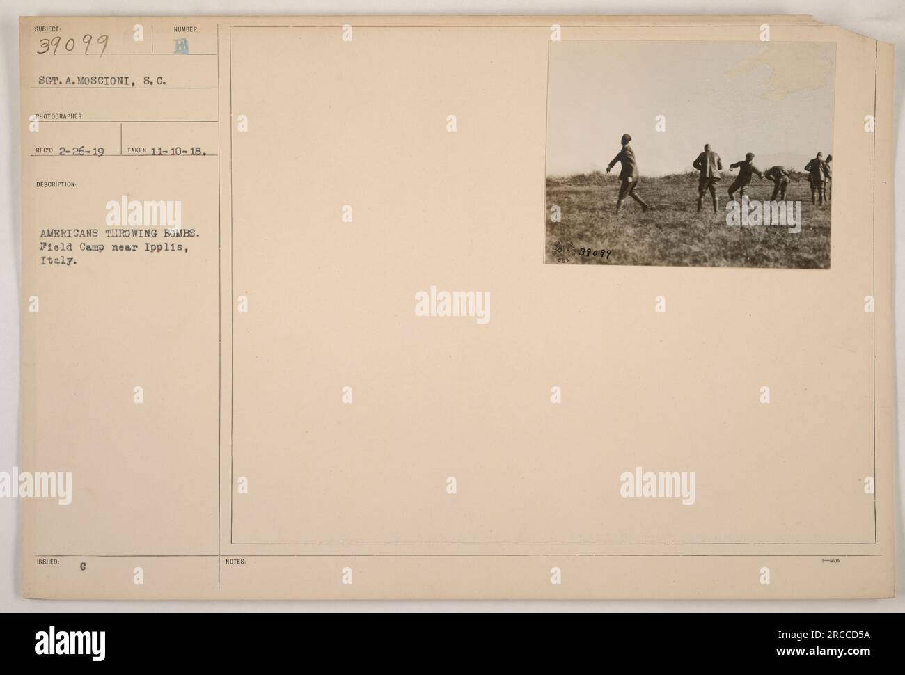 American military in italy during world war one hi-res stock ...