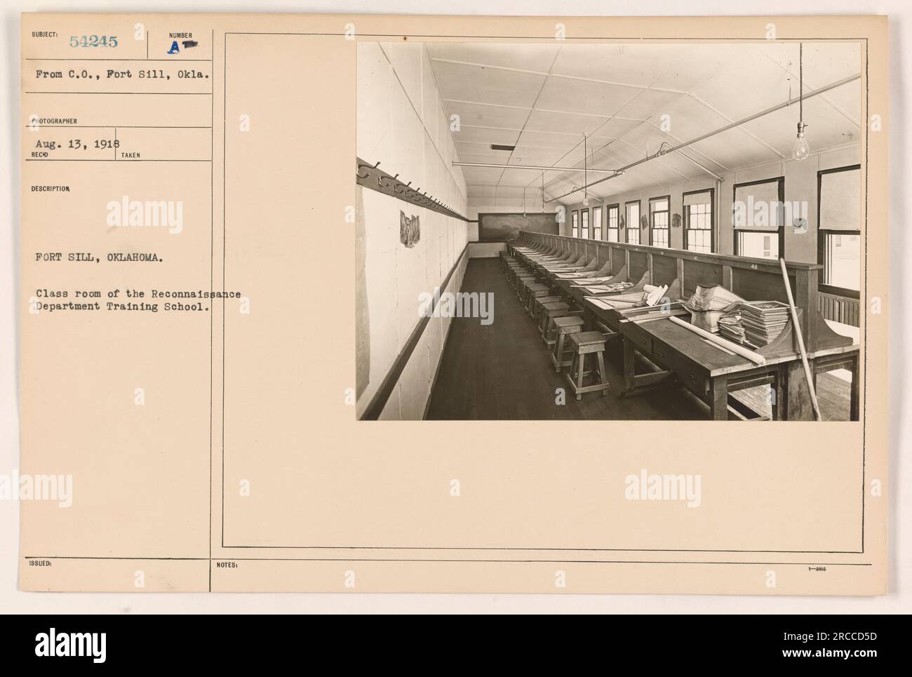 Fort Sill Army Classroom