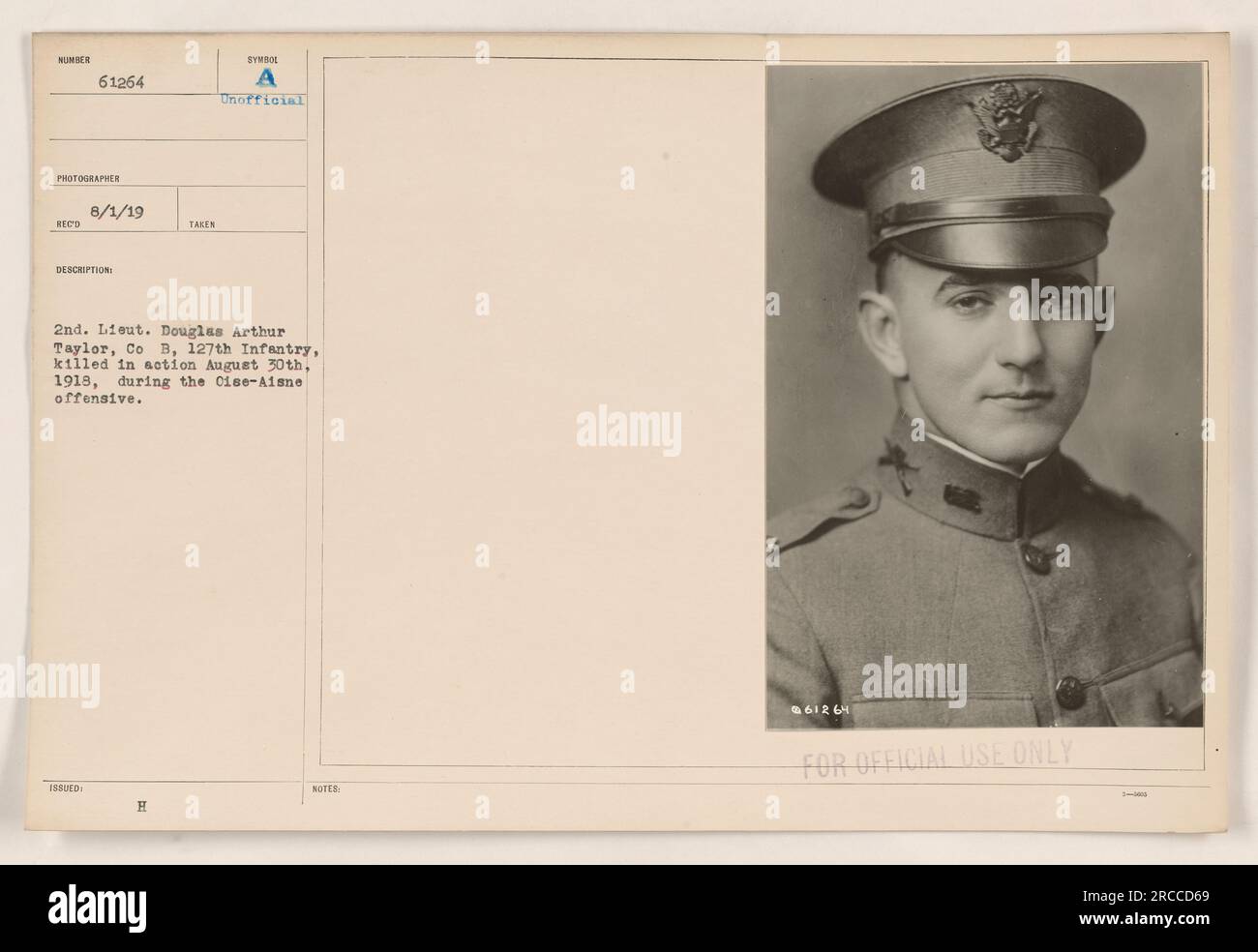 H 127th infantry hi-res stock photography and images - Alamy