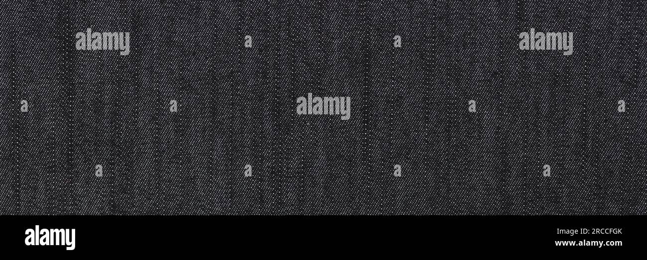 Black jeans texture or background, denim textile Stock Photo - Alamy