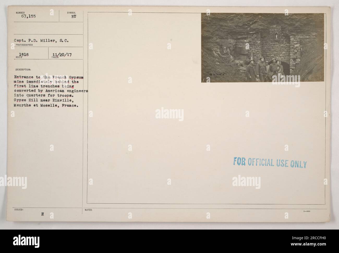 First world war trenches hill hi-res stock photography and images - Alamy