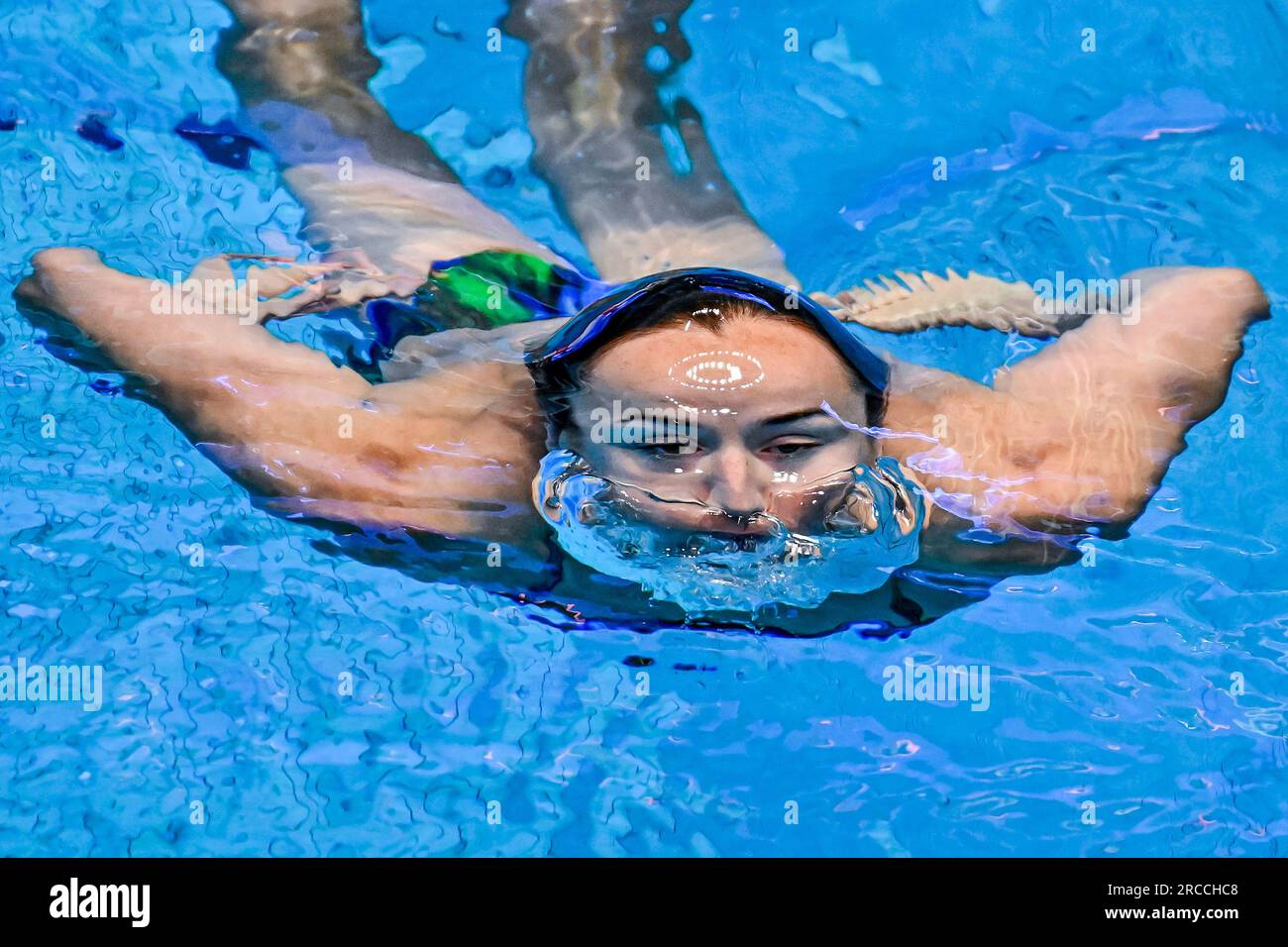 Fukuoka, Japan. 14th July, 2023. Clare Cryan of Ireland competes in the ...