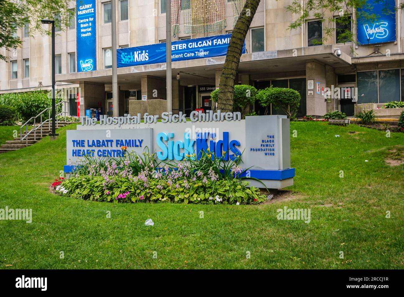 The SickKids Hospital building in Toronto, Canada Stock Photo - Alamy