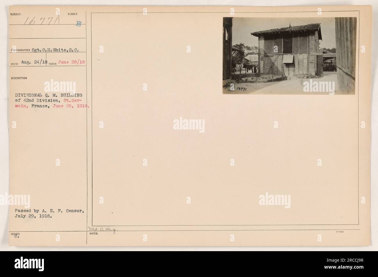 Divisional quartermaster hi-res stock photography and images - Alamy