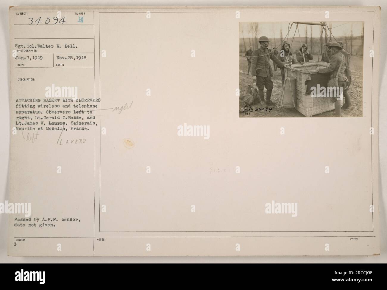 Lt james w lourre hi-res stock photography and images - Alamy