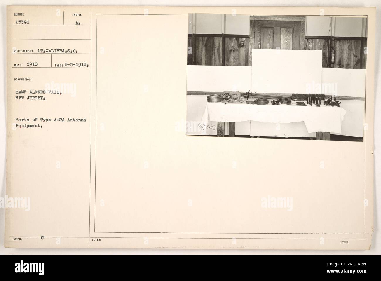 Type A-2A Antenna Equipment on display at Camp Alfred Vail in New ...