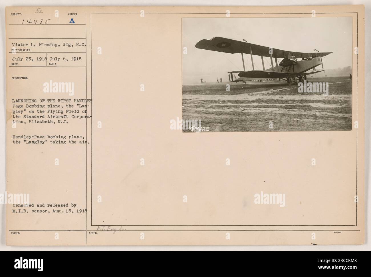 Langley field significance hi-res stock photography and images - Alamy