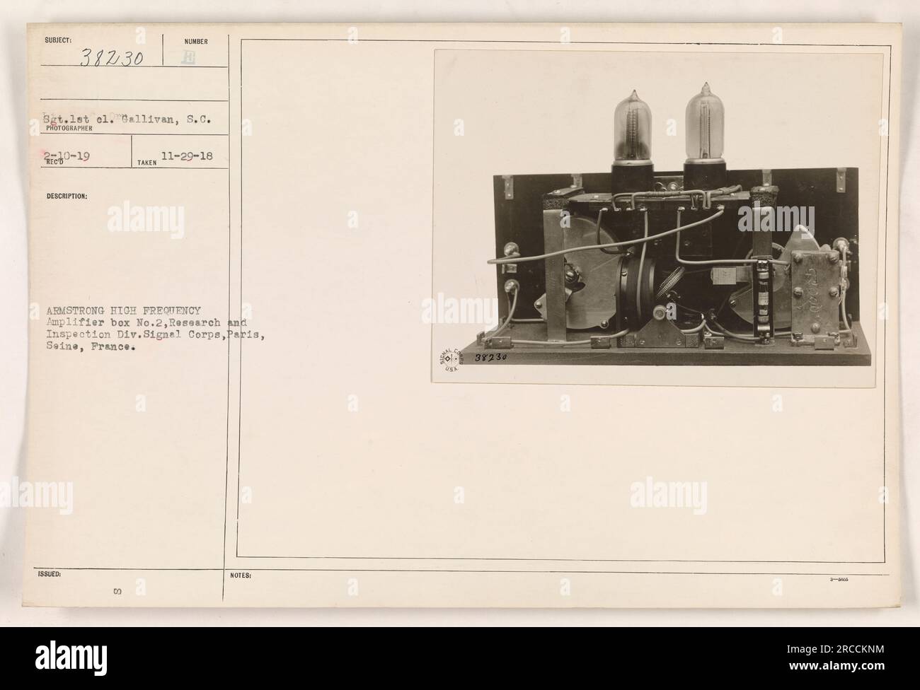 Armstrong high frequency amplifier hi-res stock photography and images ...