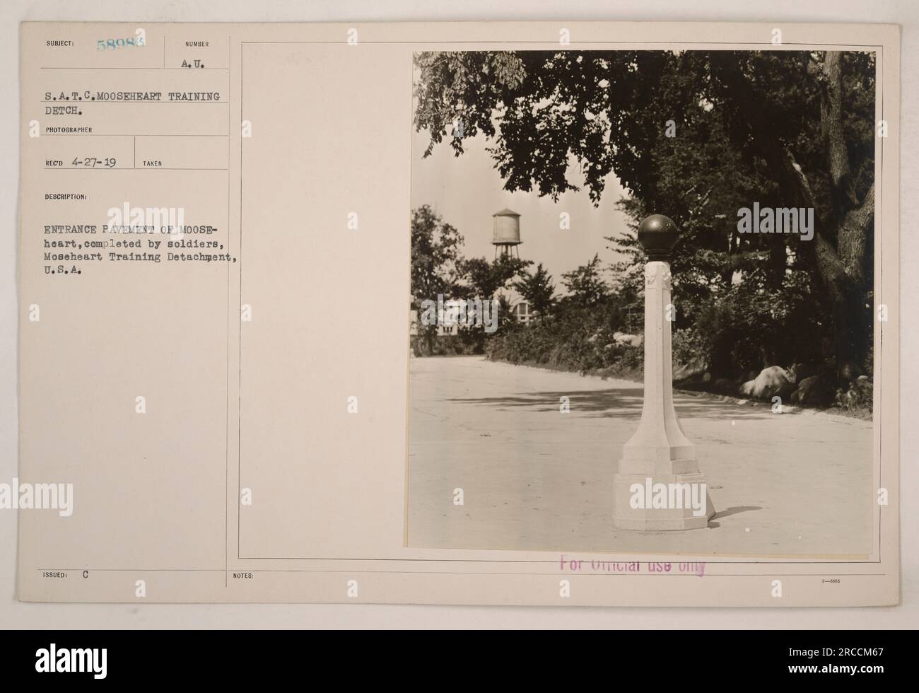 Soldiers from the Mooseheart Training Detachment in the U.S.A ...