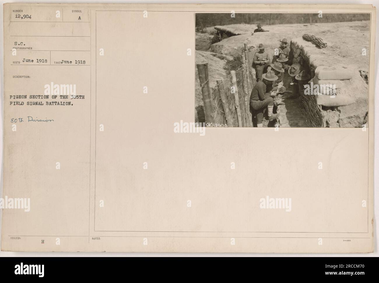 305th field signal hi-res stock photography and images - Alamy