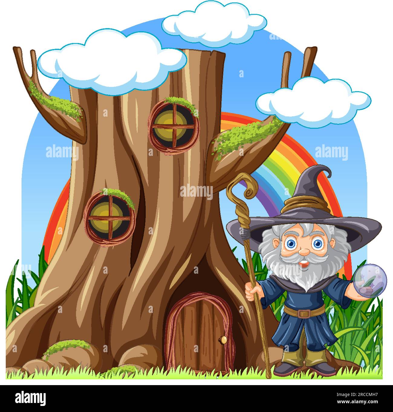 Magical land art Cut Out Stock Images & Pictures - Alamy