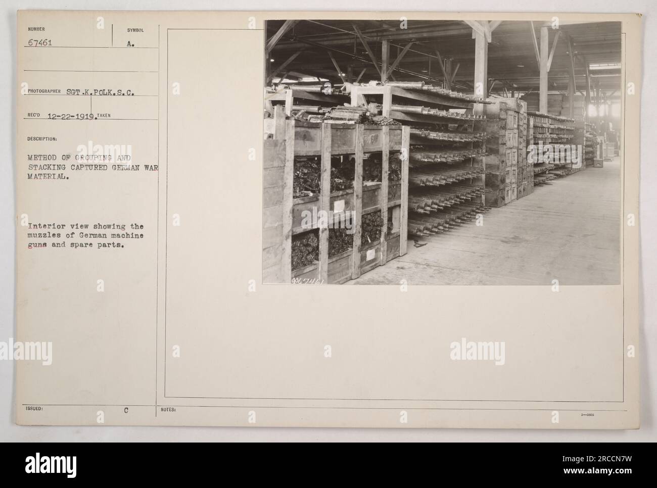 Techniques for storing war material hi-res stock photography and images ...