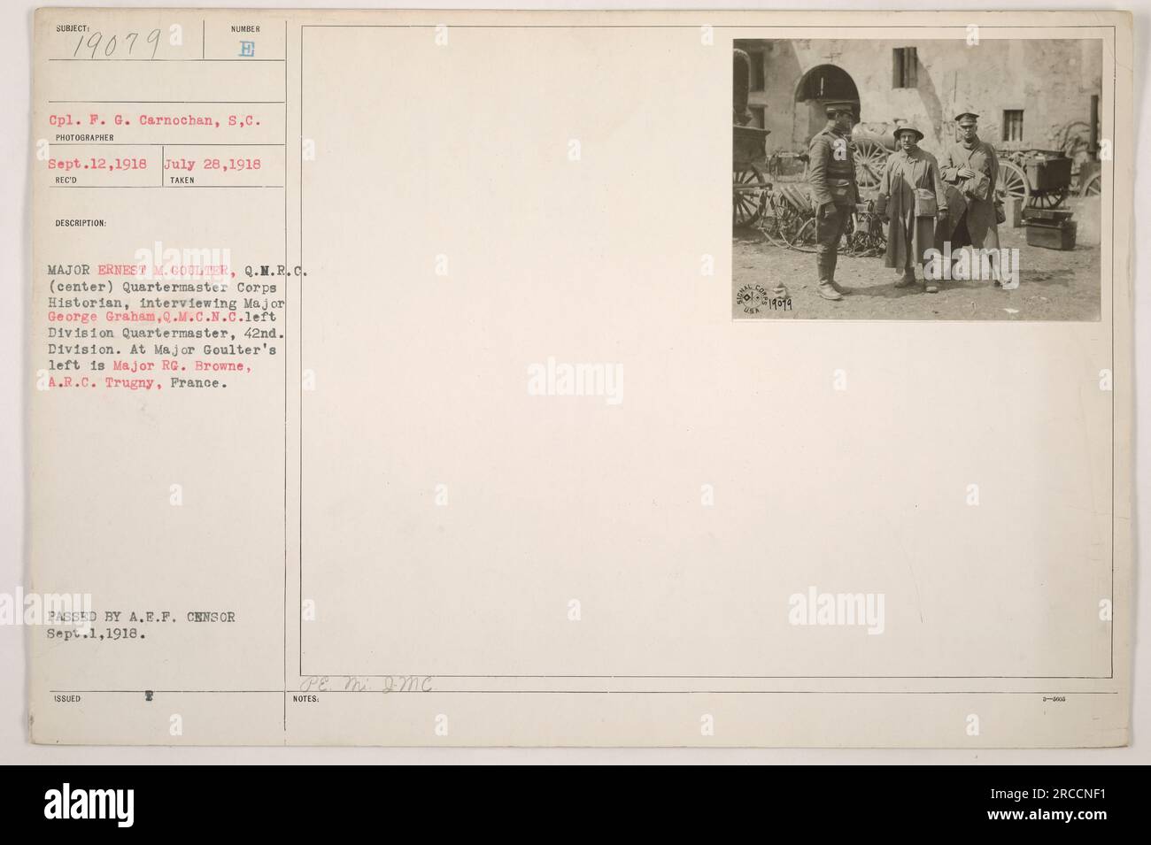 Trugny 1918 hi-res stock photography and images - Alamy